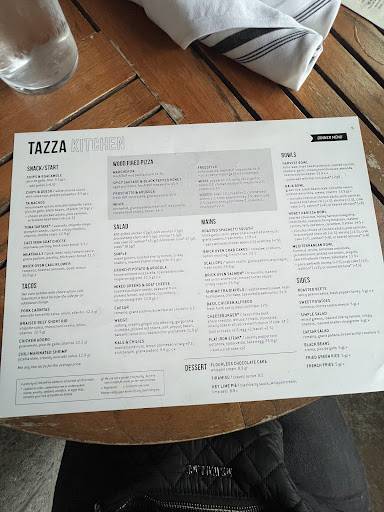 Menu at Tazza Kitchen Short Pump pub & bar, Richmond, Pump Rd
