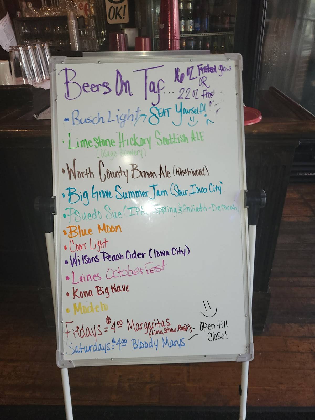 Menu at Teluwut Grille House & Pub, Osage