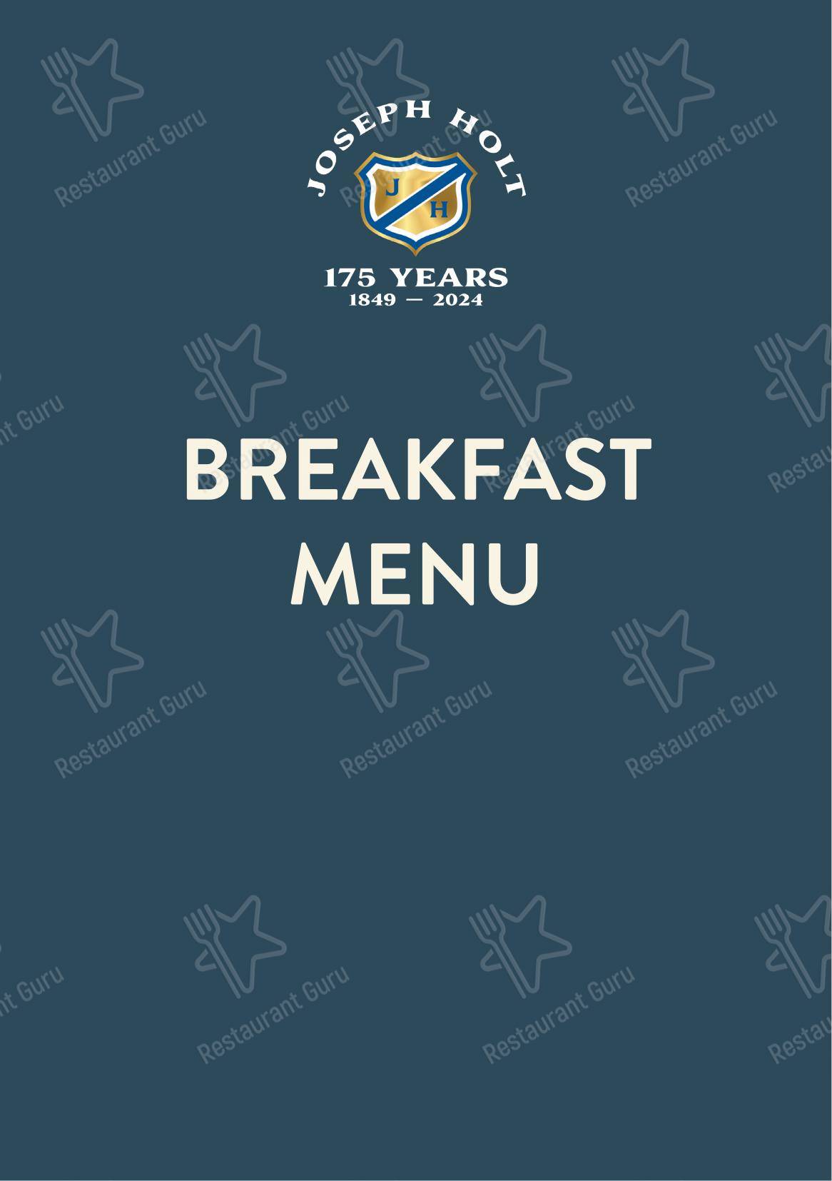 Menu at The Abbey pub & bar, St Helens, The Abbey Hotel