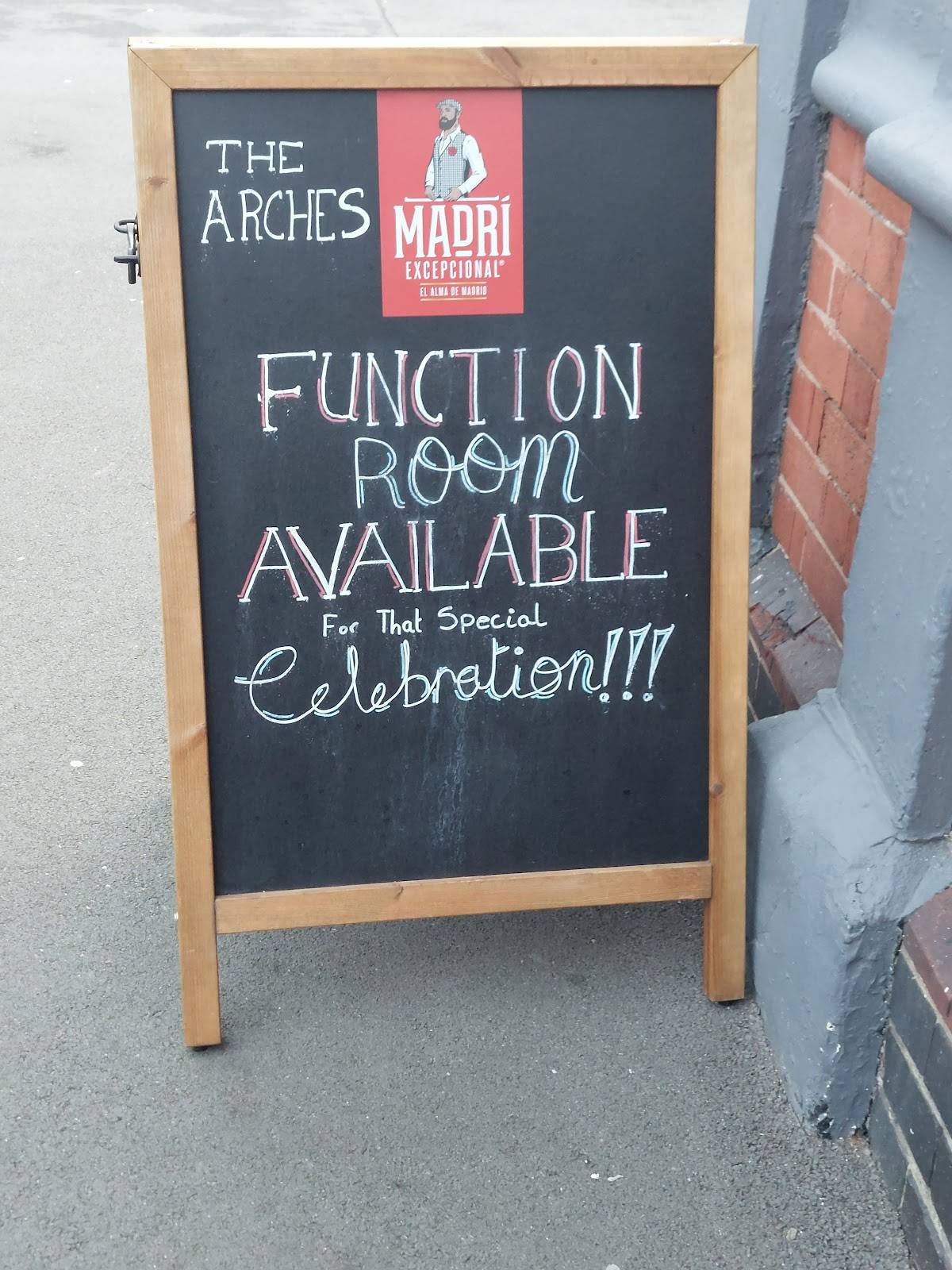 Menu at The Arches Bar & Restaurant, Nuneaton