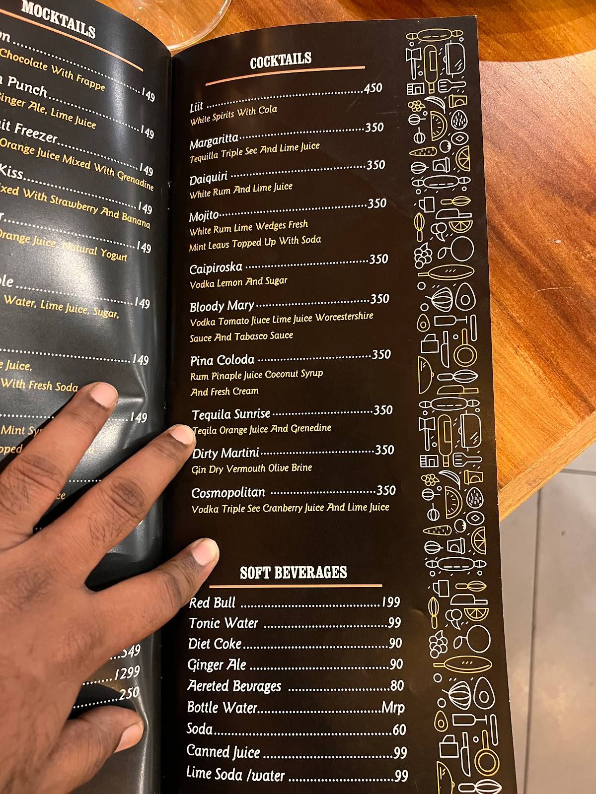 Menu at The Big Barbeque - Buffet - Chennai - Saidapet - Little Mount ...