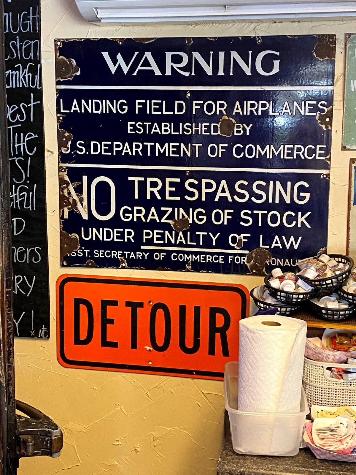 Menu at The Cafe, Graford, 205 W Lee Ave