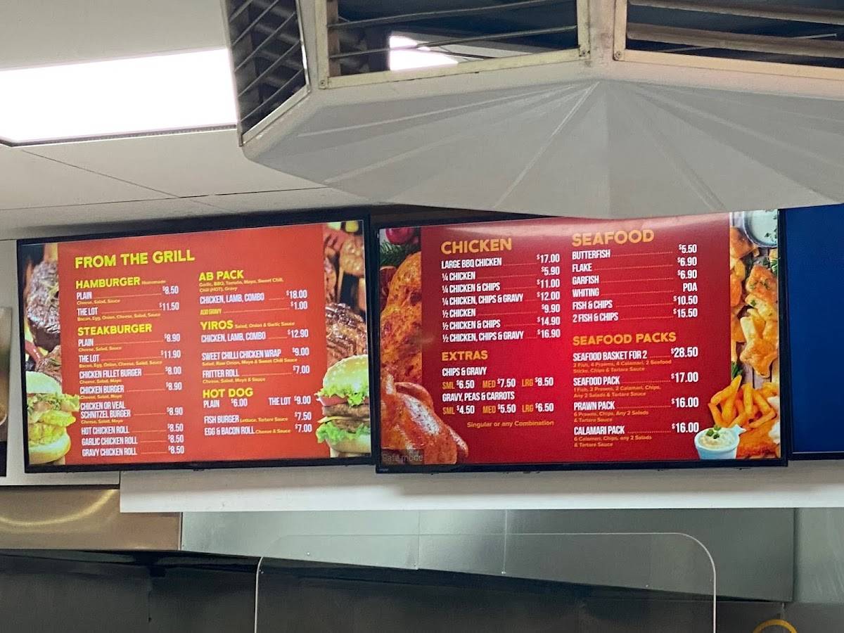 Menu at The Chicken Home fast food, Modbury North