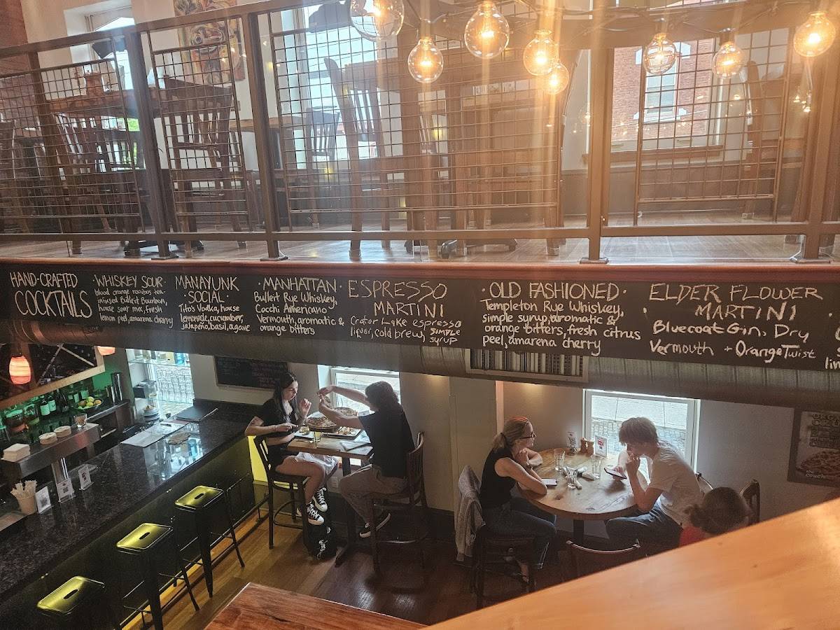 Menu at The Couch Tomato Café, Manayunk pizzeria, Philadelphia, 102 ...