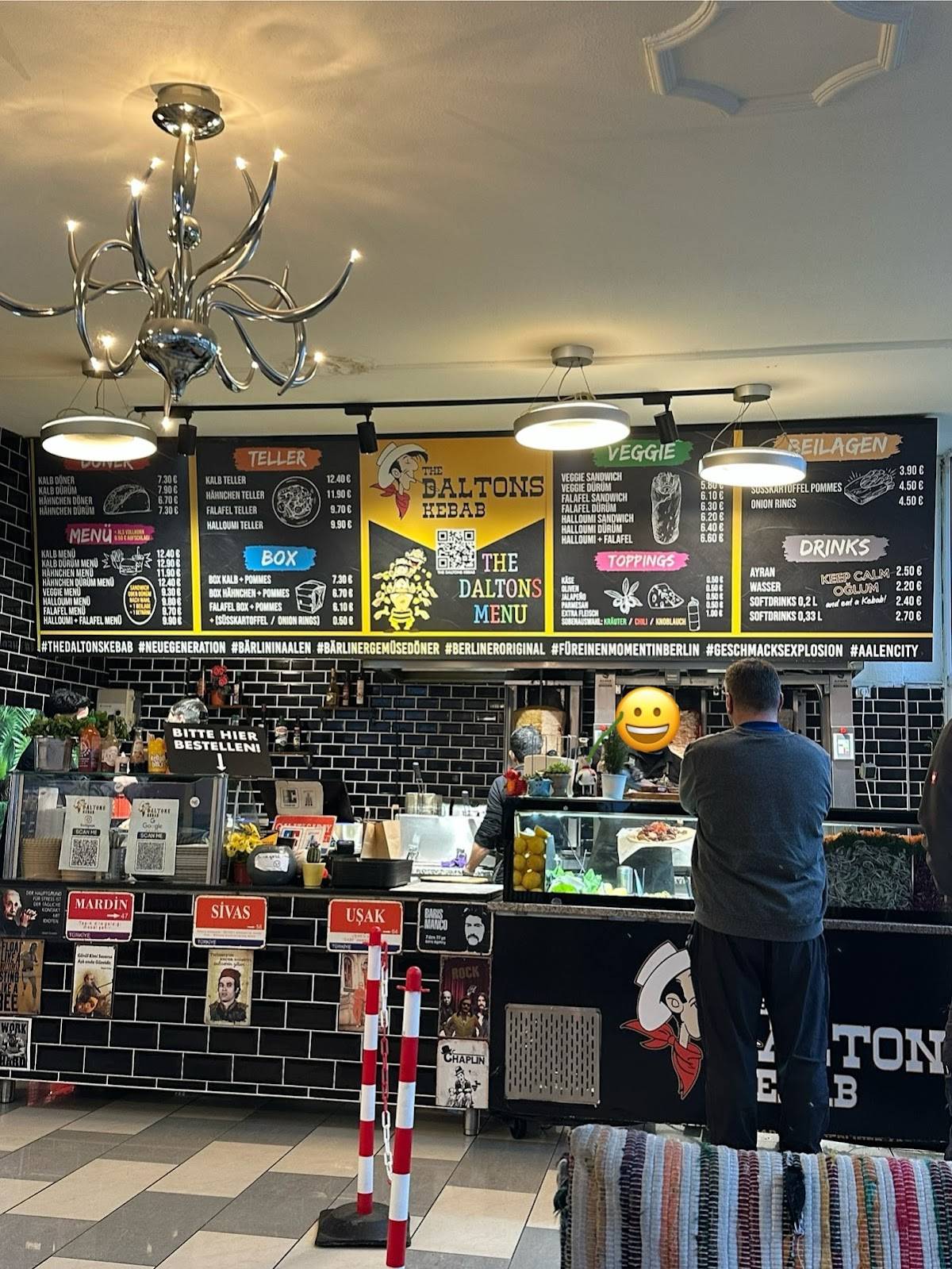 Speisekarte von The Daltons Kebab restaurant, Aalen