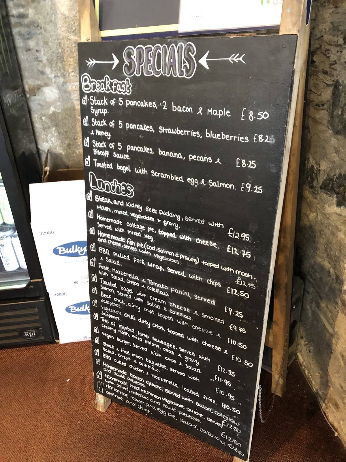 Menu at The Engine House At Compton Park restaurant, Callington