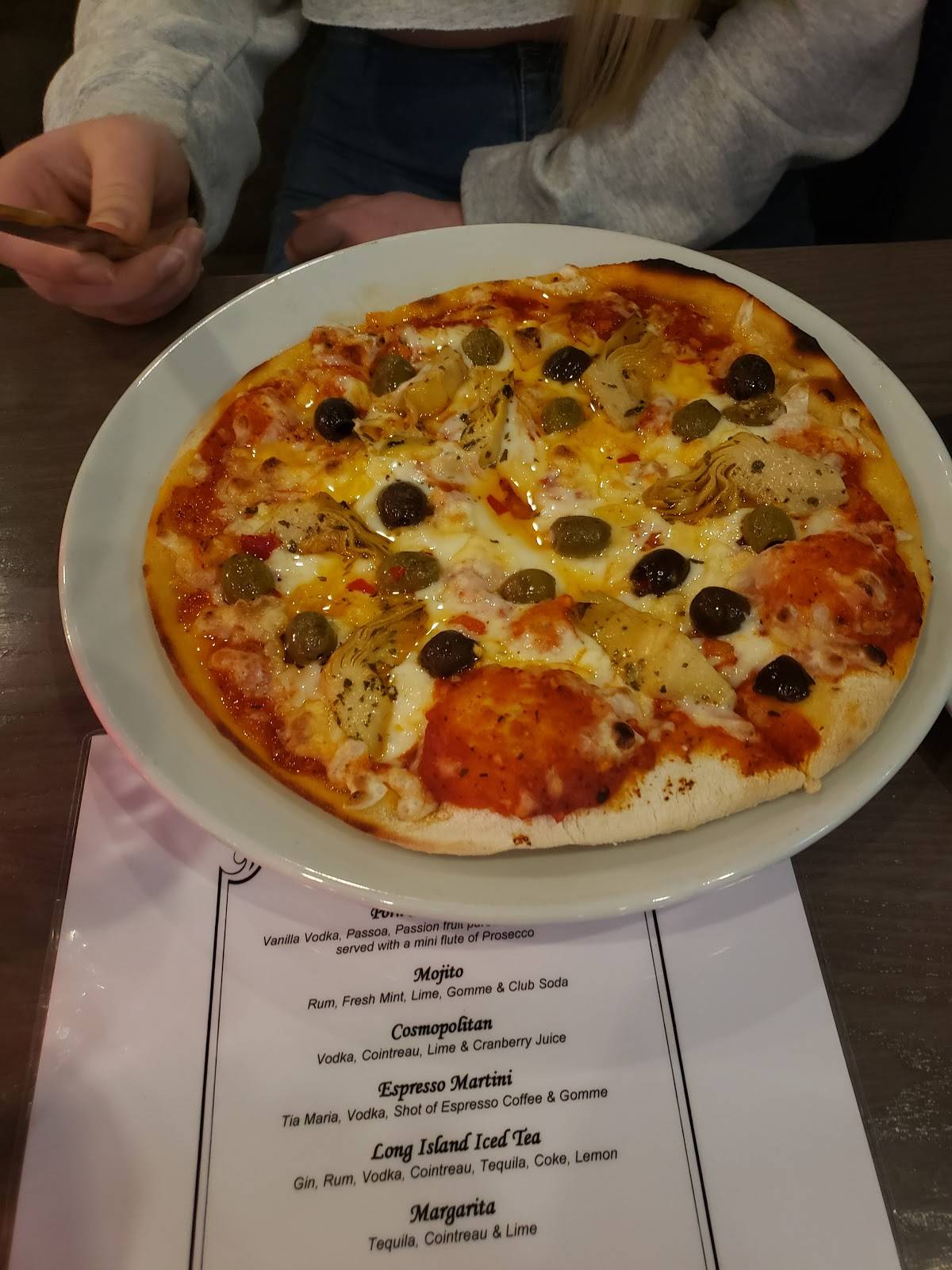Menu at The Fat Italian Burscough restaurant, Ormskirk, 188 Moss Lane