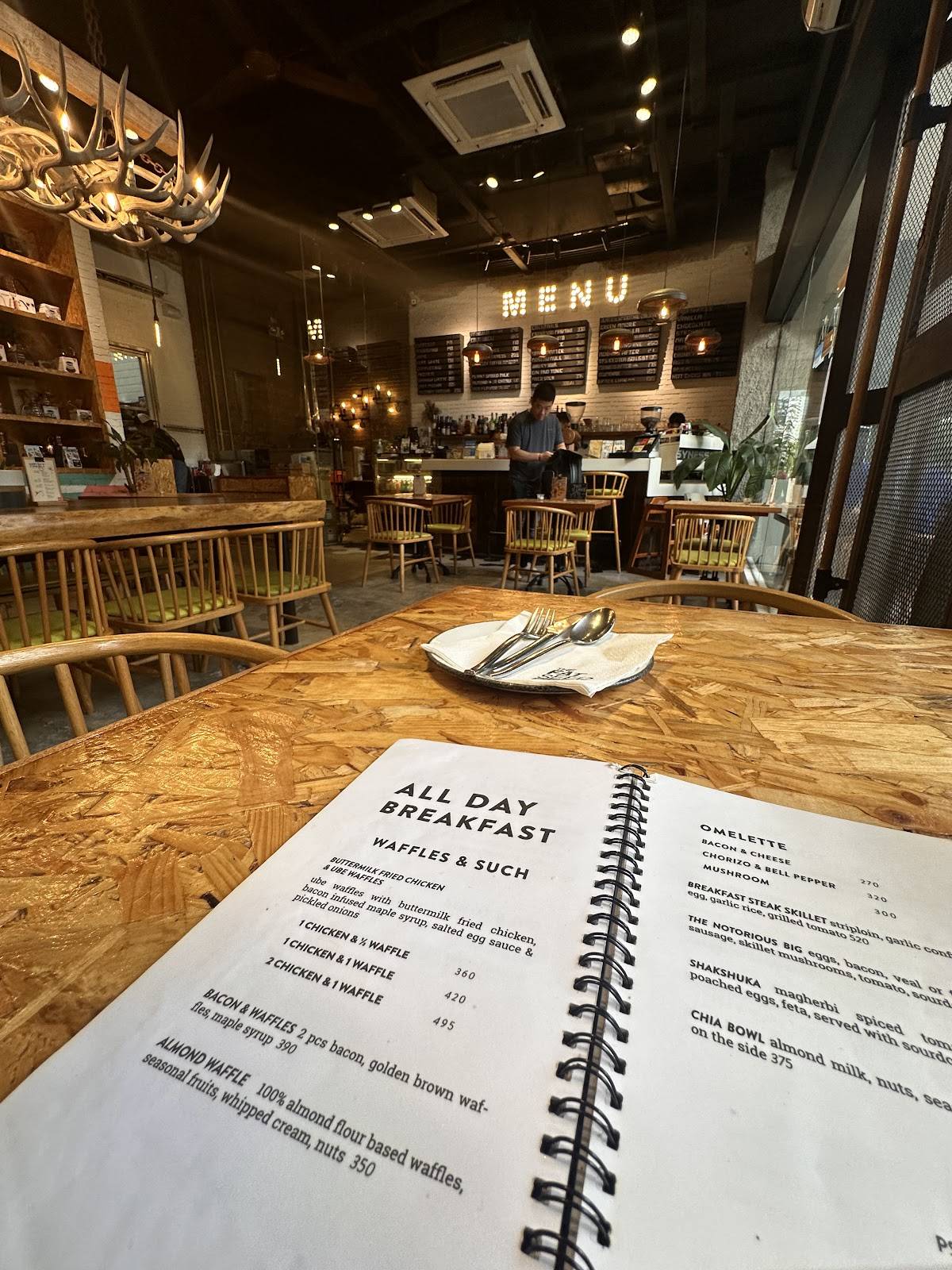 Menu at The Fat Seed Cafe + Roastery, Taguig