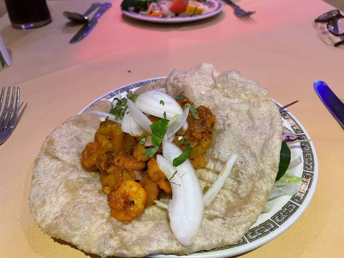 Menu at The Gandhi restaurant, Skegness