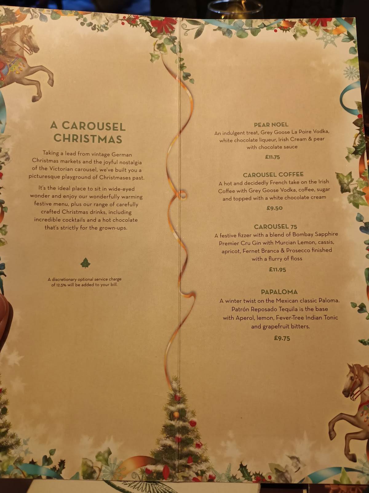 Menu at The Ivy Buchanan Street, Glasgow restaurant, Glasgow, 106 ...