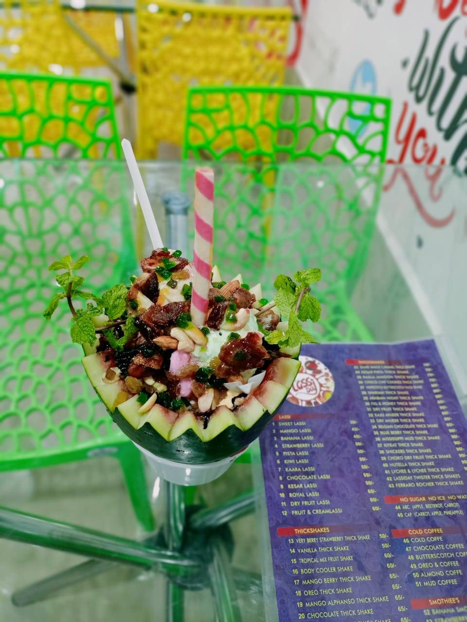 Menu at The Lassi Day KPHB, Hyderabad