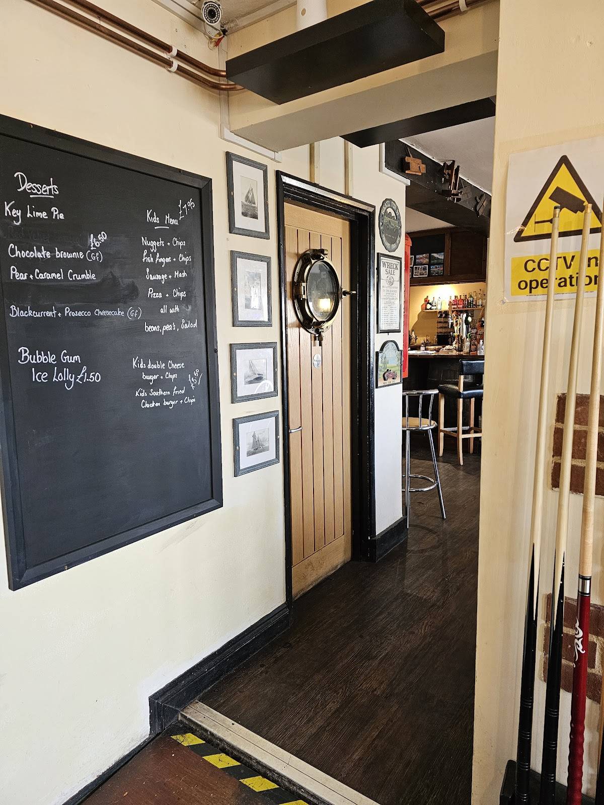 Menu at The Lord Nelson pub & bar, Reedham