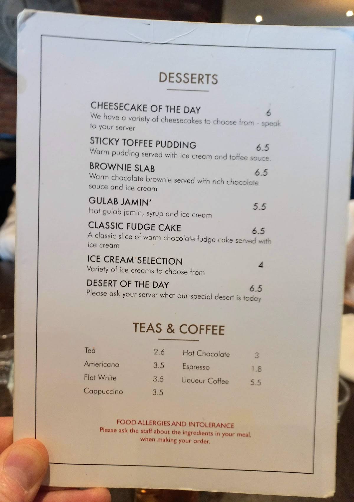 Menu at The Malletsheugh restaurant, Glasgow, 340 Ayr Rd