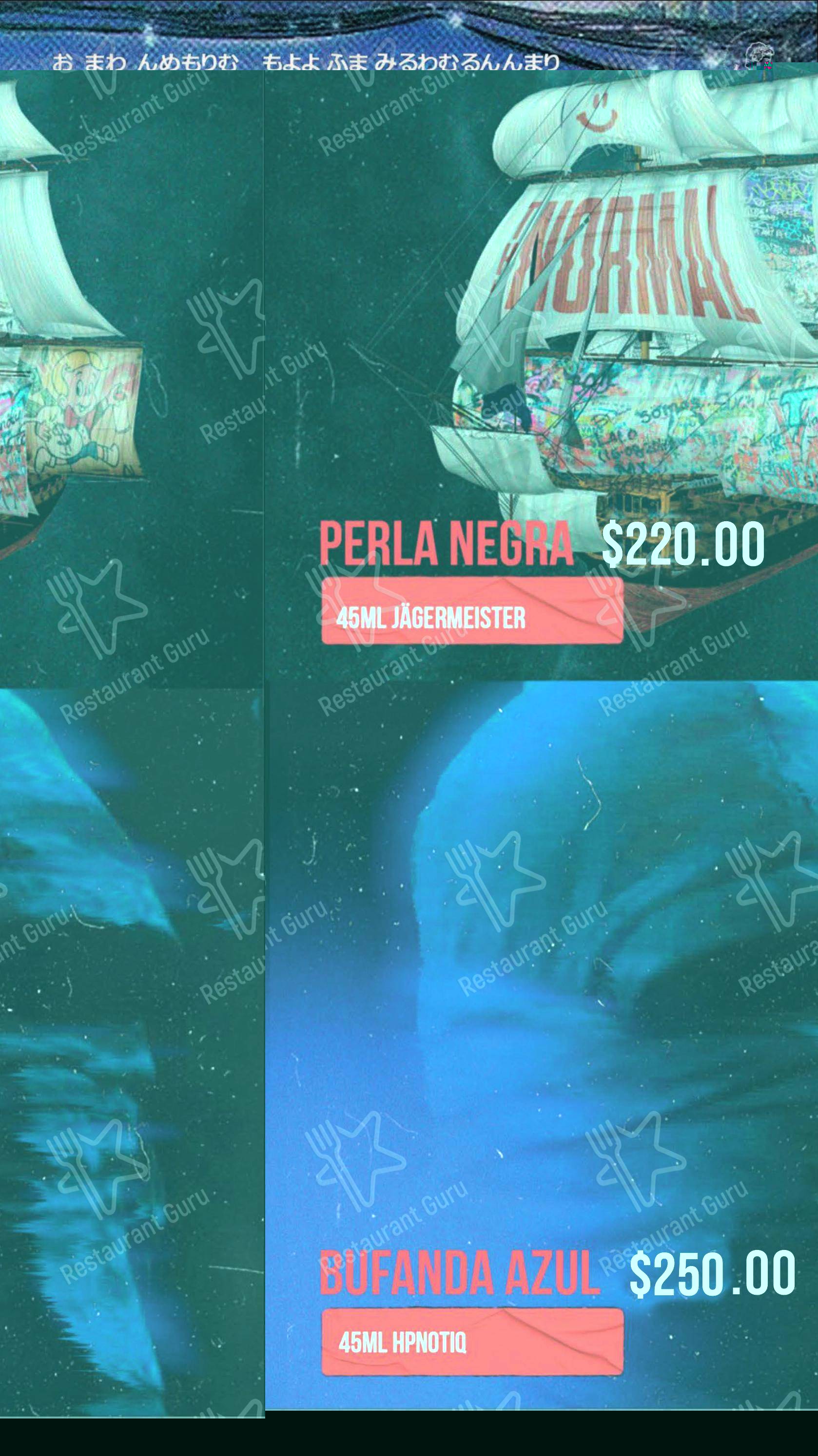 Carta del club The Normal, Monterrey