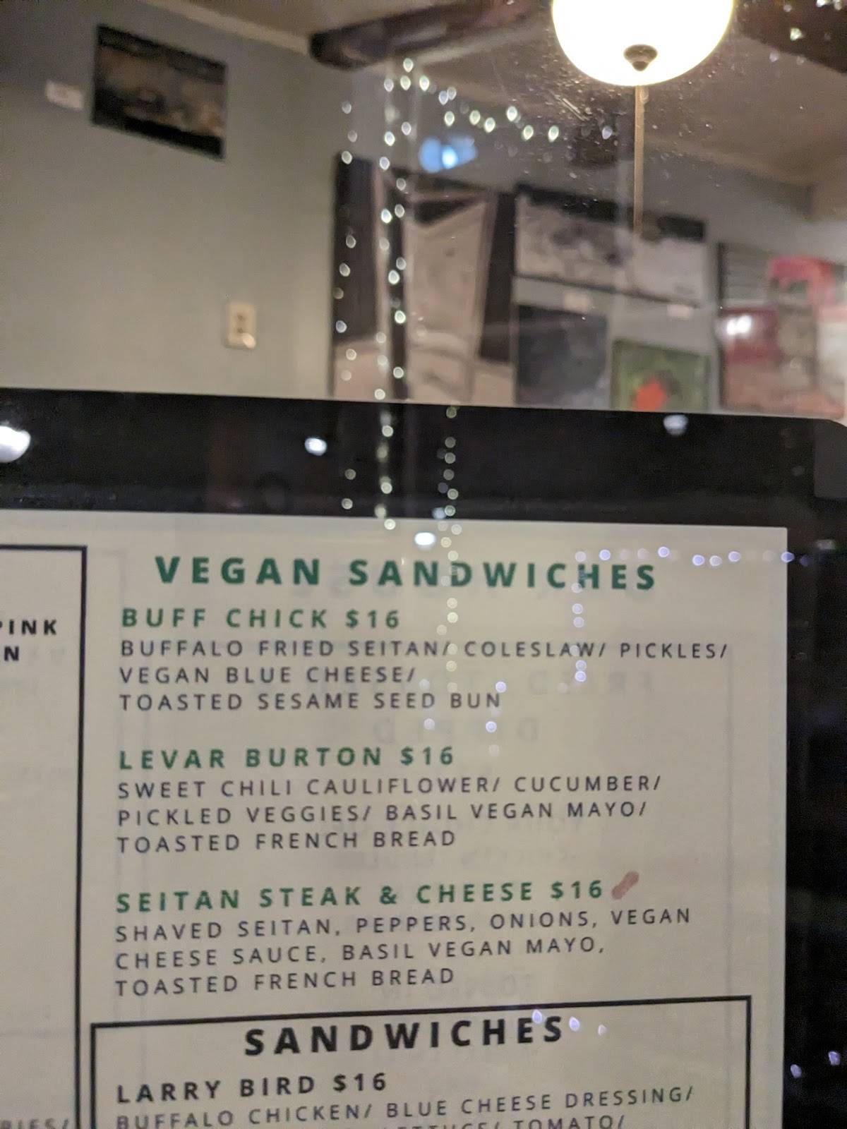 Menu at The Oak House restaurant, Newmarket