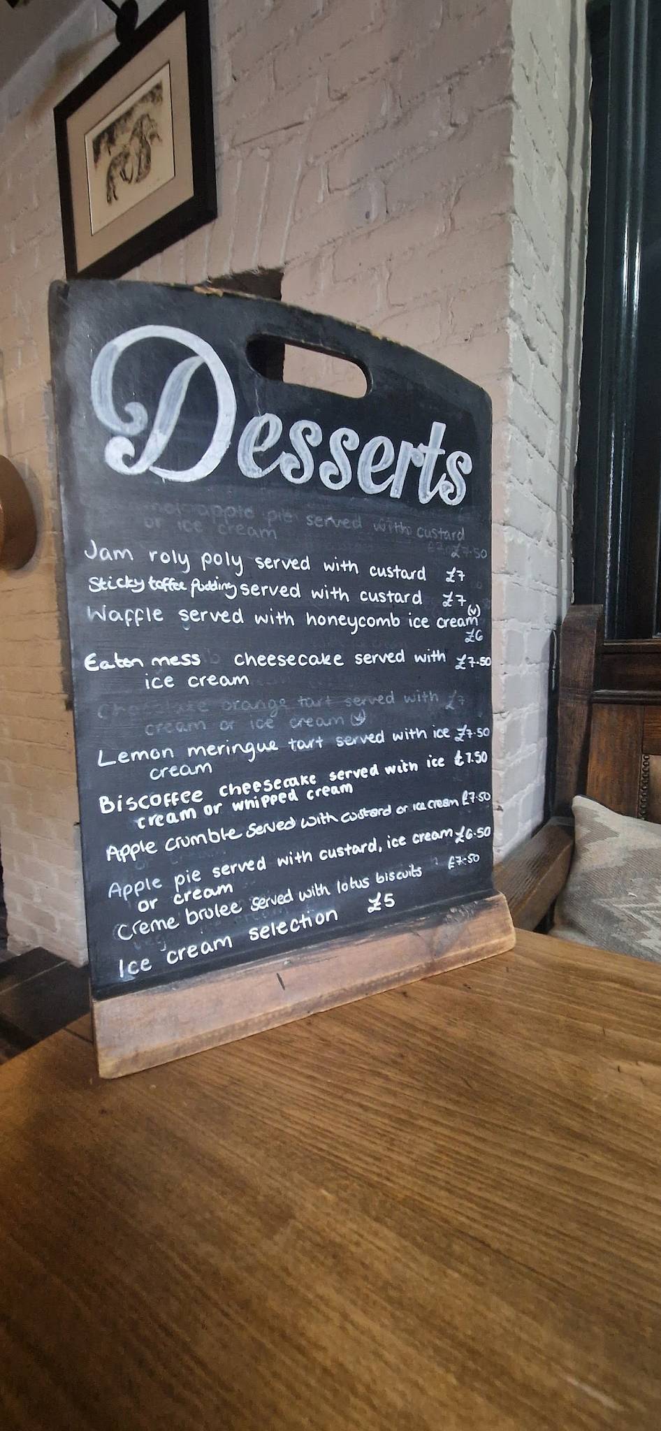 Menu at The Parr Arms pub & bar, Warrington, Grappenhall Ln