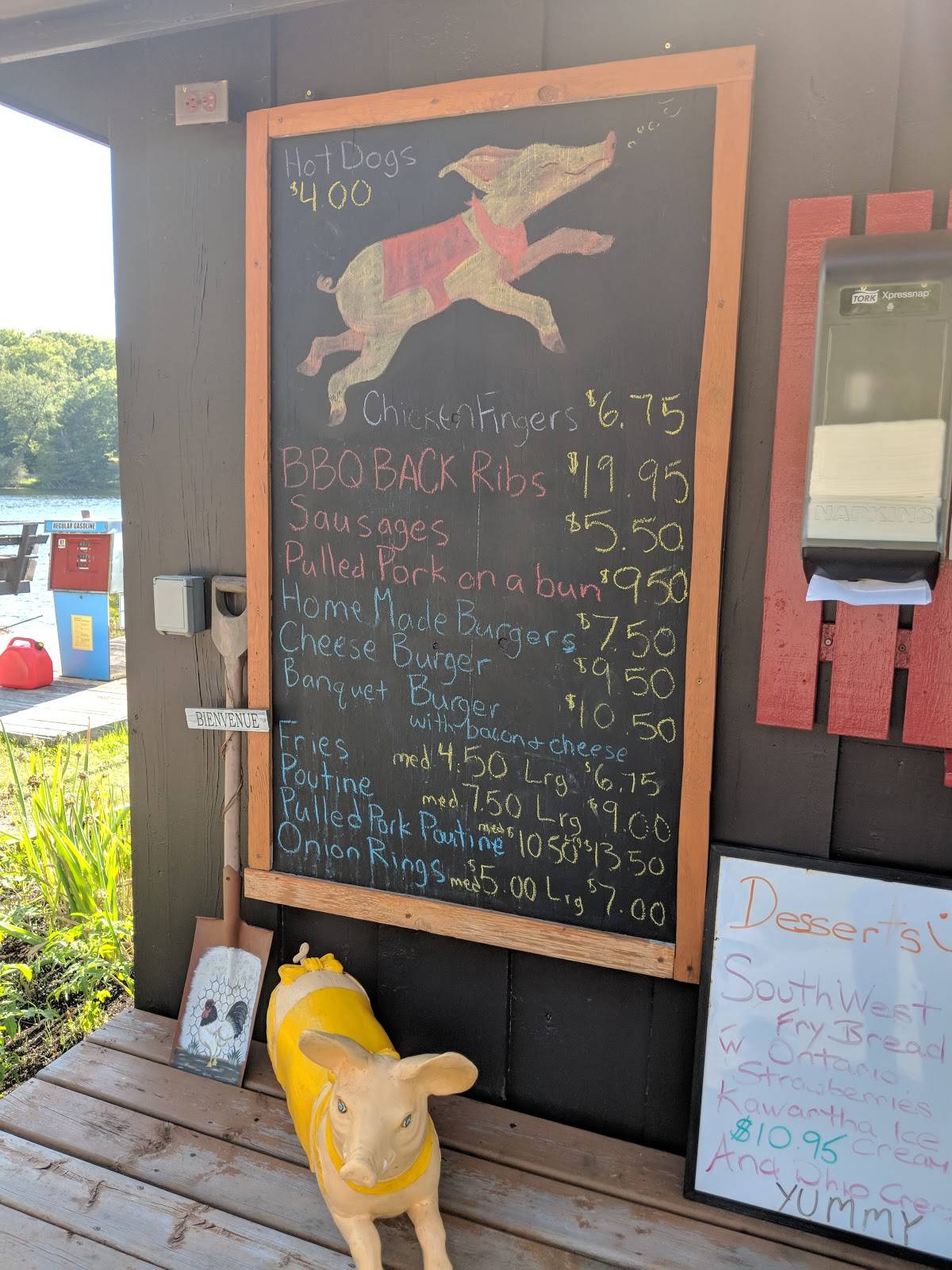 Menu At The Pickled Pig Restaurant Canada