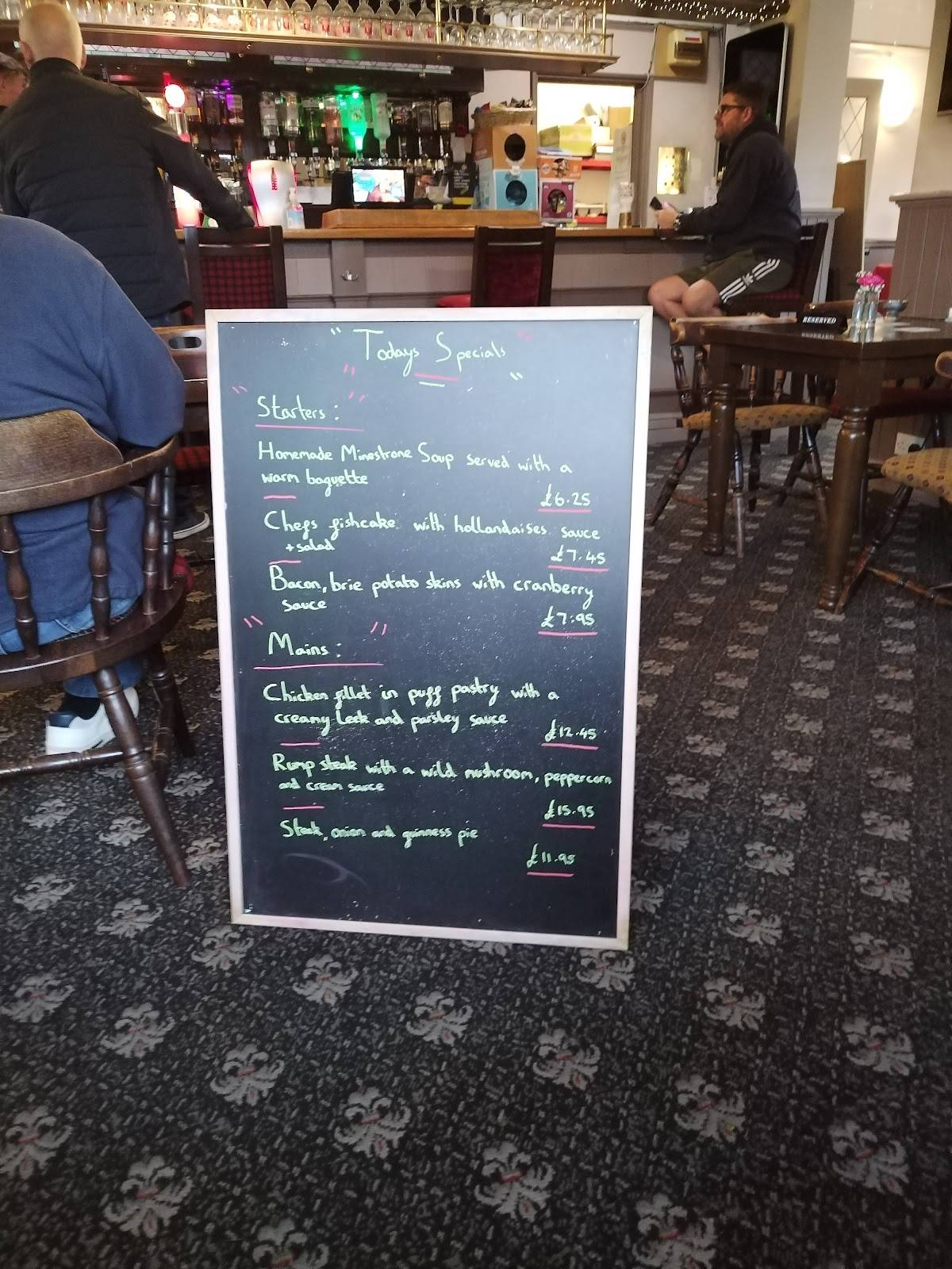 Menu at The Racing Greyhound pub & bar, Ramsgate