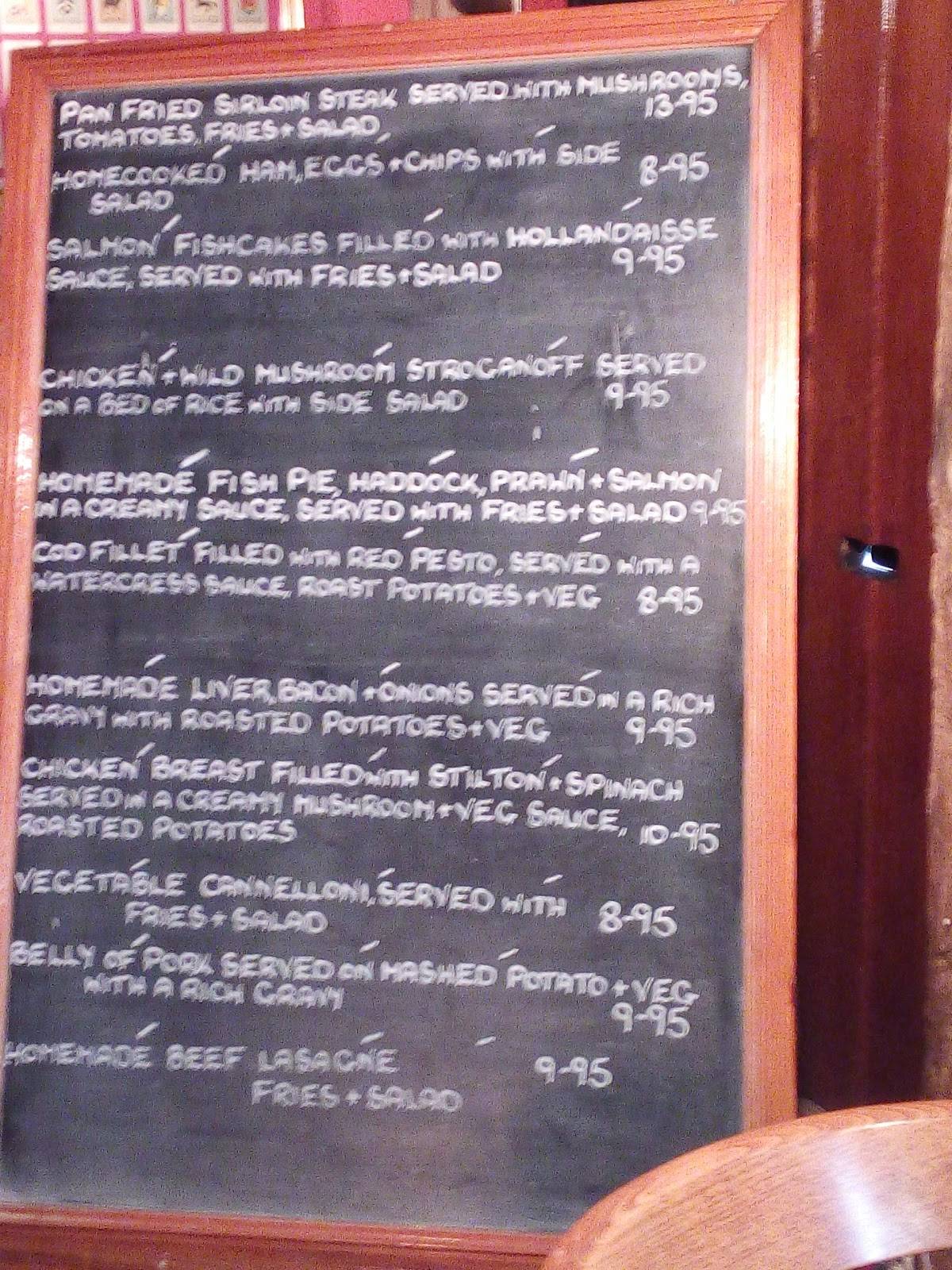 Menu at The Red Lion pub & bar, Smarden, 14 High St