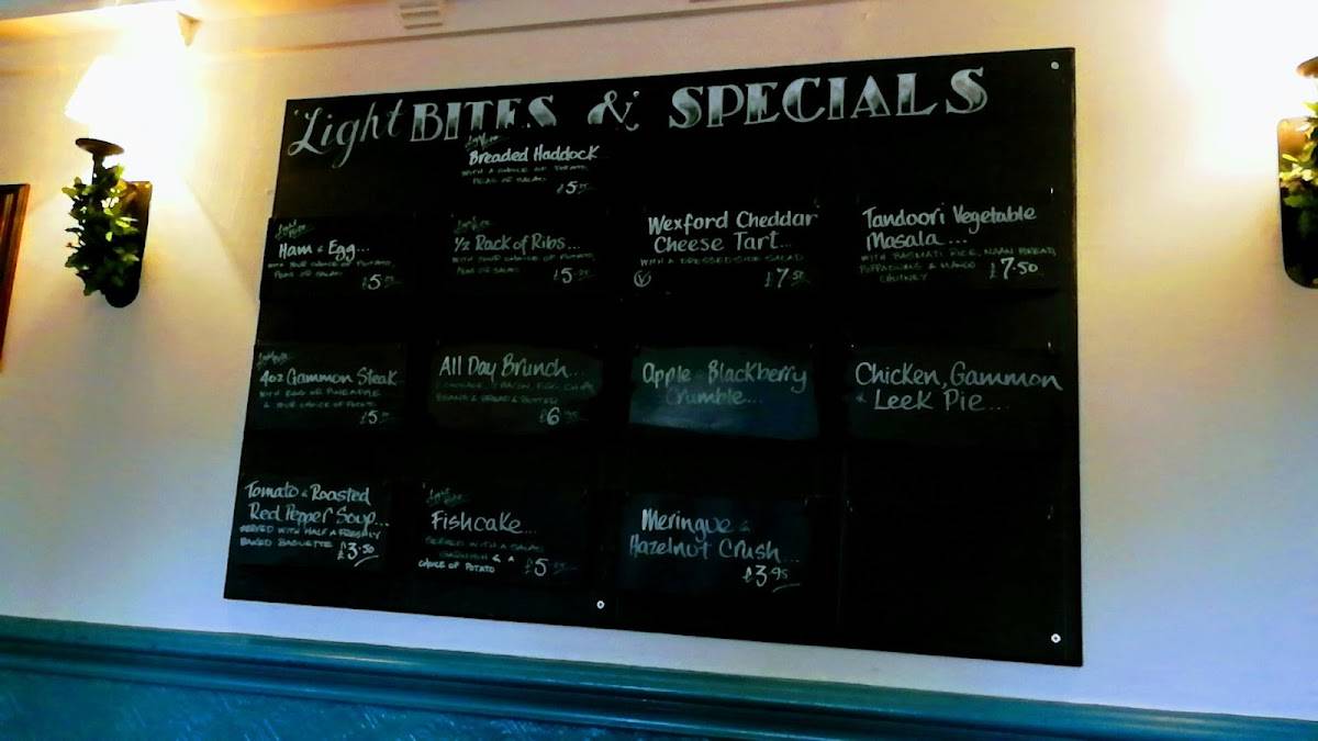 Menu at The Red Lion pub & bar, Witham
