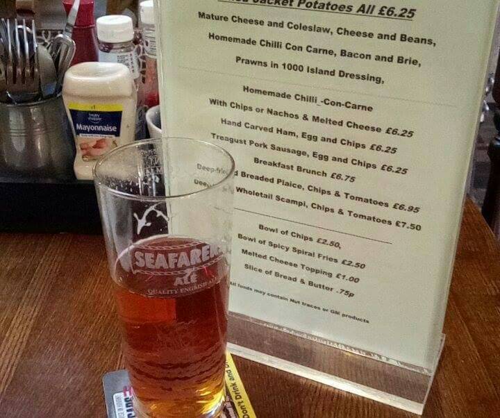 Menu at The Robin Hood pub & bar, Havant