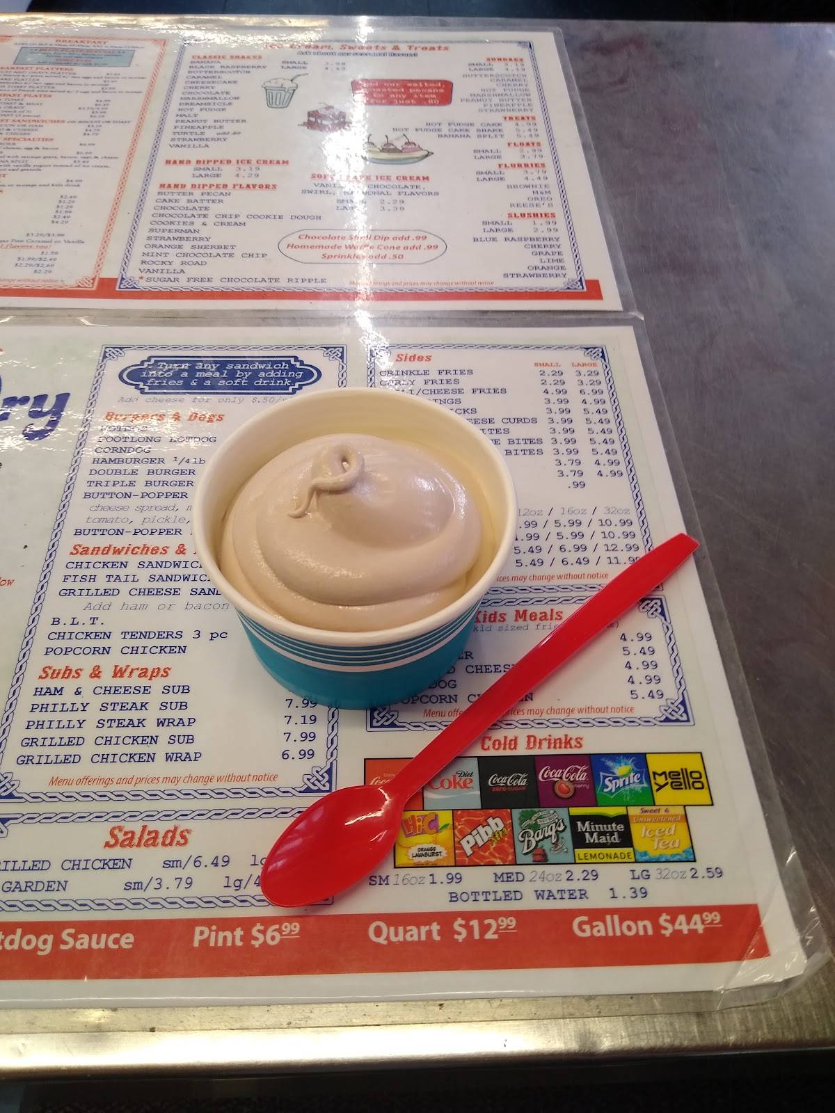 Menu at The Shakery: Eats & Treats restaurant, Ironton, Liberty Ave