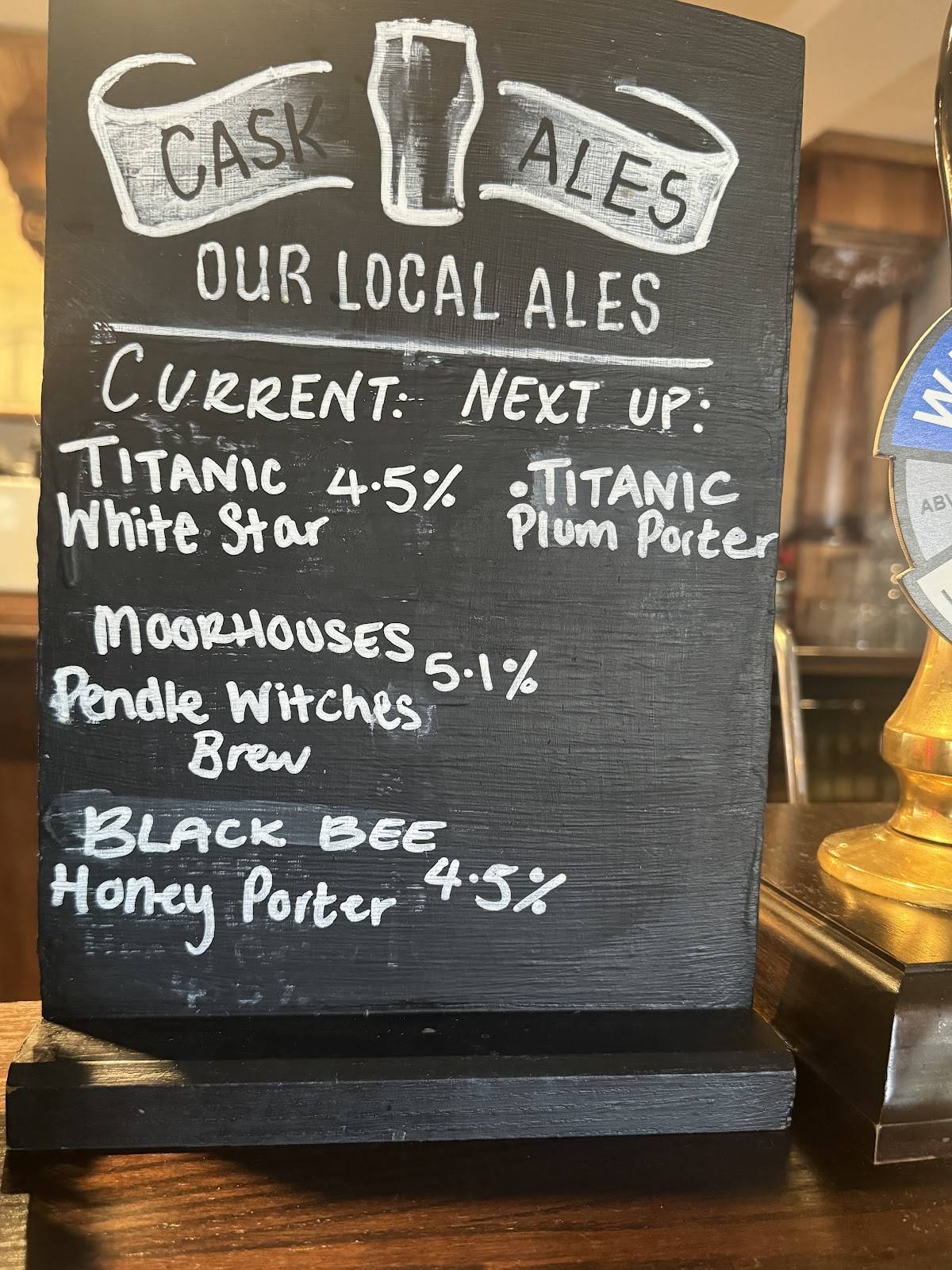 Menu at The Ship pub & bar, Elswick