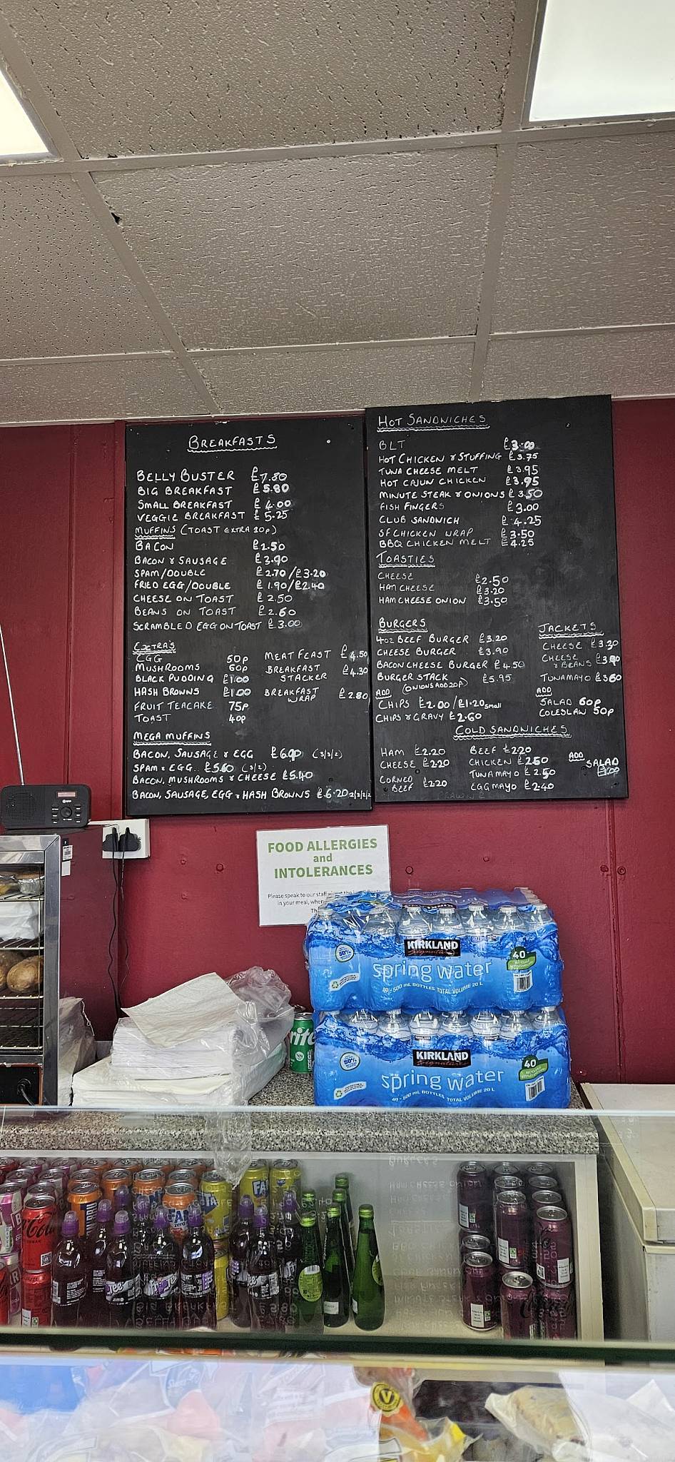 Menu at The Snack Station fast food, Ashton-under-Lyne