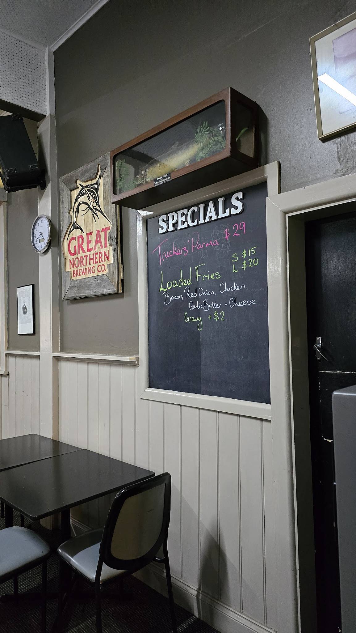 Menu at The Stag Hotel Learmonth pub & bar, Learmonth