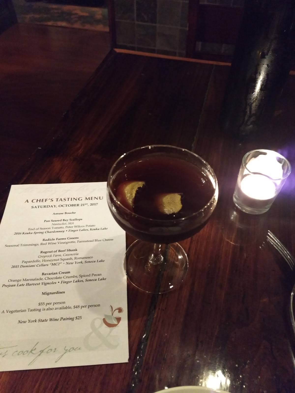 Menu at The Tailor and the Cook pub & bar, Utica