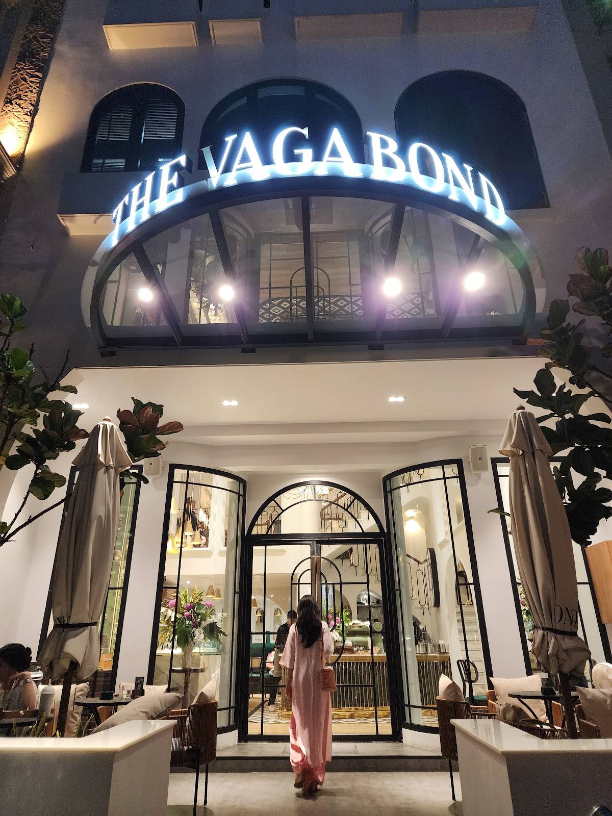 Menu at The Vagabond Patisserie & Cafe, Ho Chi Minh City