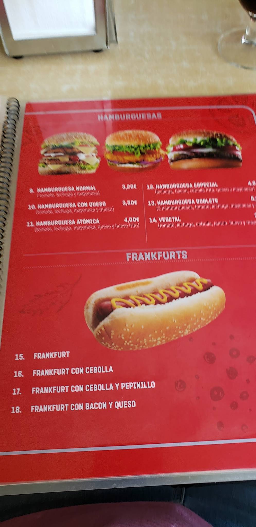 Carta del restaurante Tio Mario Döner Kebab, El Prat del Llobregat ...