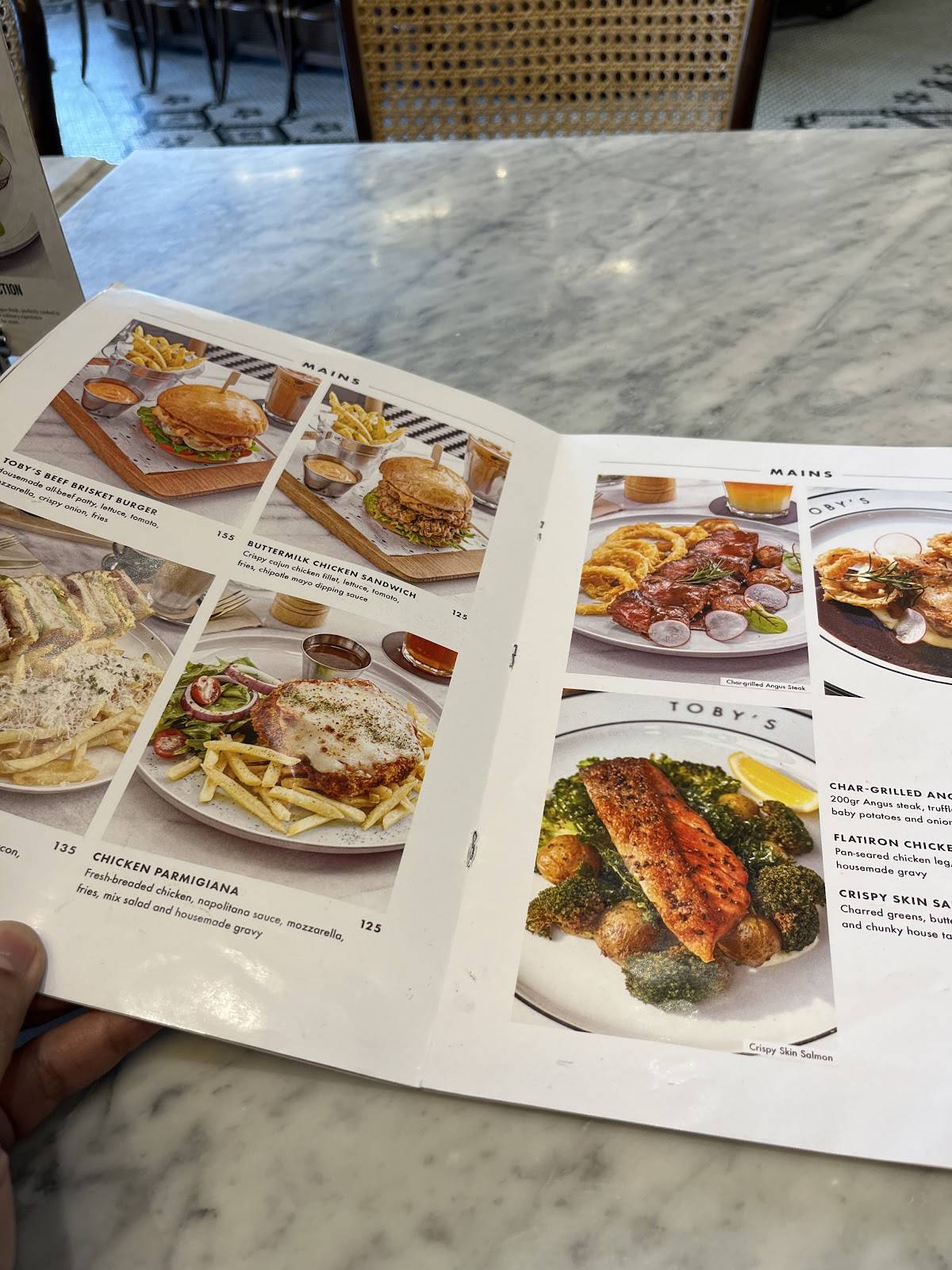 Menu at Toby’s Estate Gandaria City Mall restaurant, South Jakarta, Gandaria City Mall