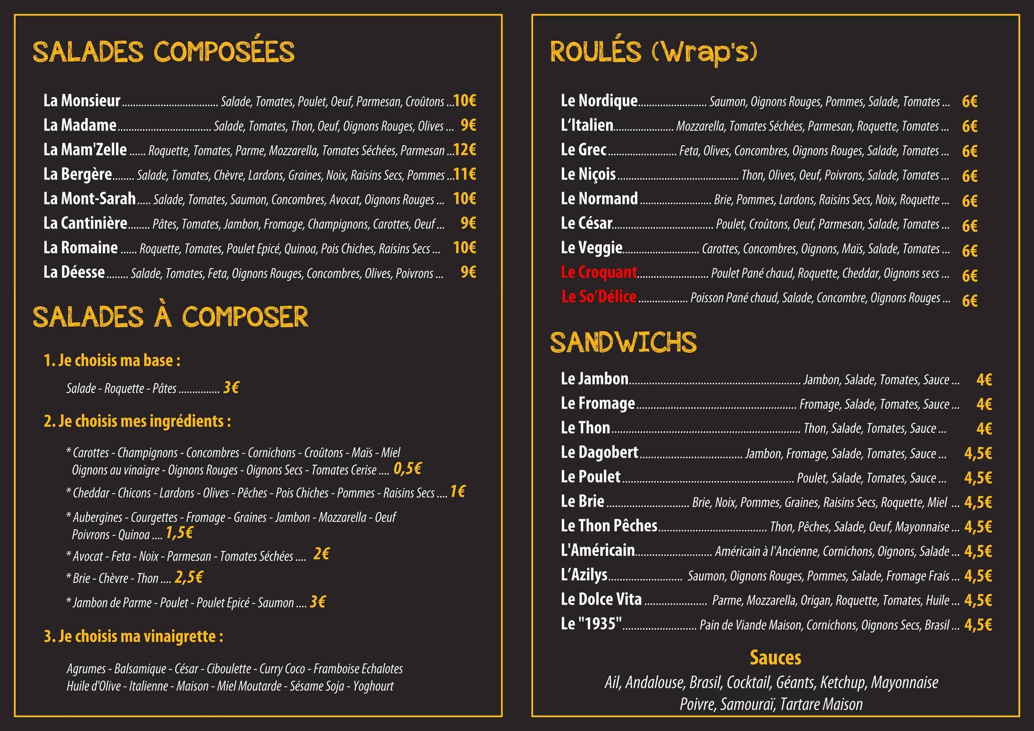 Menu au Tomate Cerise Tournai Tournai, Tournai