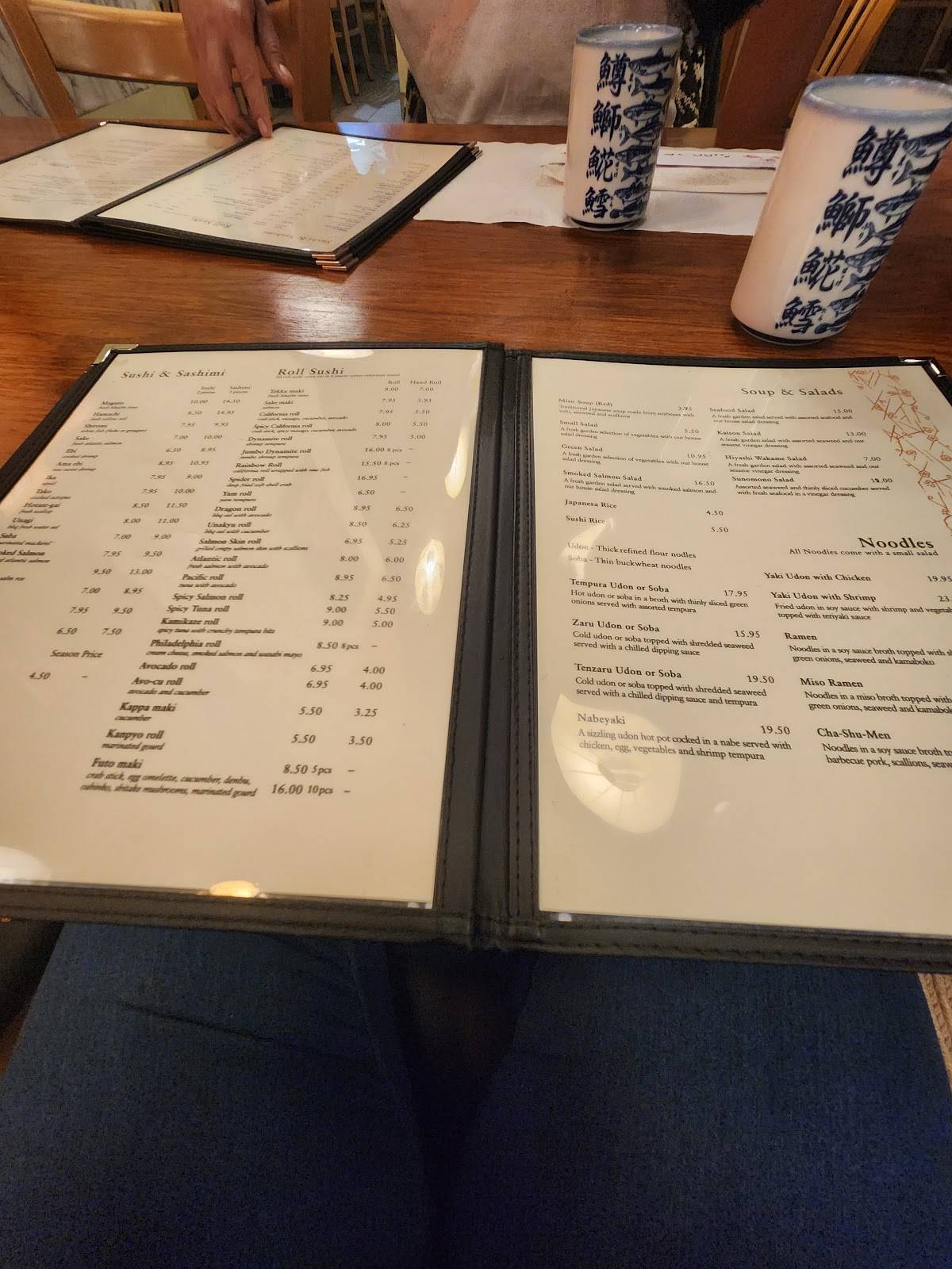 Menu at Toshi Japanese Restaurant, Brampton