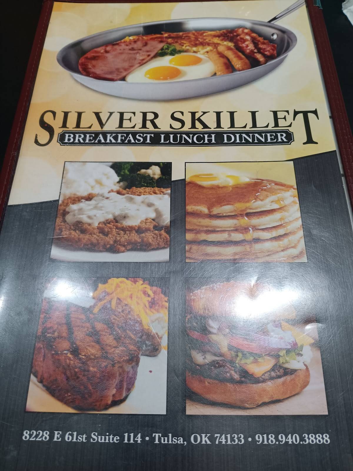 Menu at Silver Skillet Family Diner restaurant, Tulsa