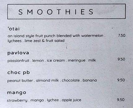 Menu at Umu Kitchen Tarragindi cafe, Salisbury