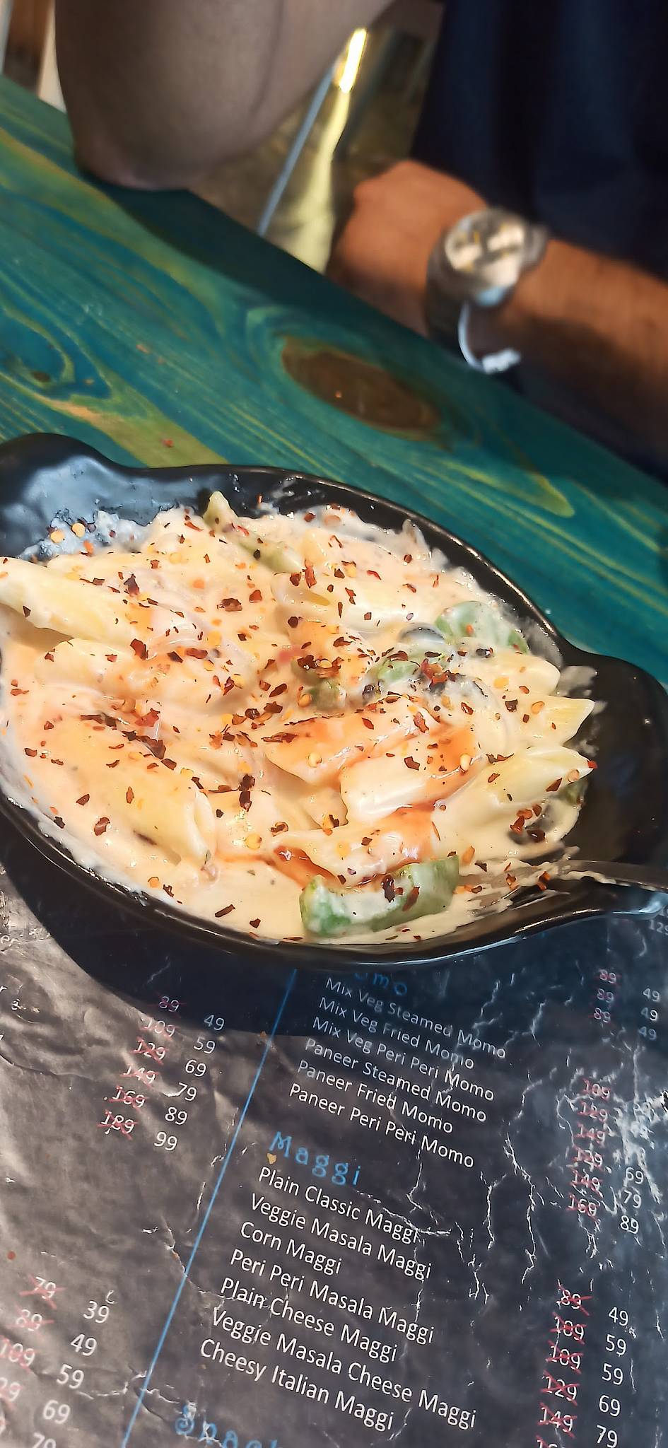 Menu at Unwind Cafe, Pune
