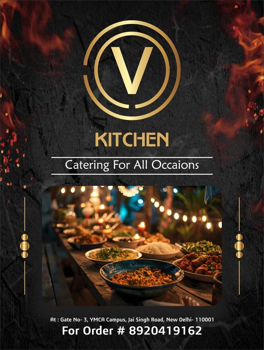 Menu at V Kitchen, New Delhi