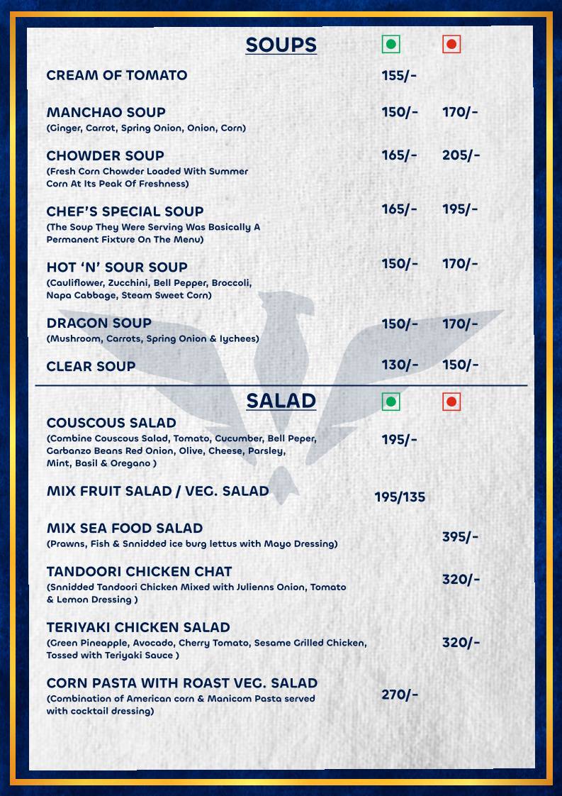Menu at Victory Restaurant, Mumbai, Pandevi Compound