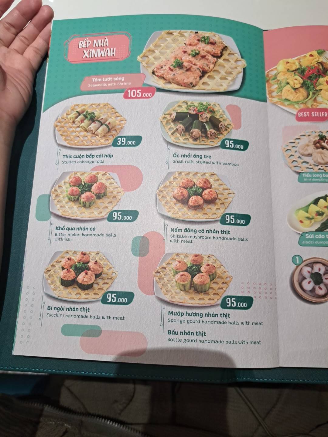 Menu at XINWAH - Lẩu Hấp Thủy Nhiệt restaurant, Ho Chi Minh City, 214 ...