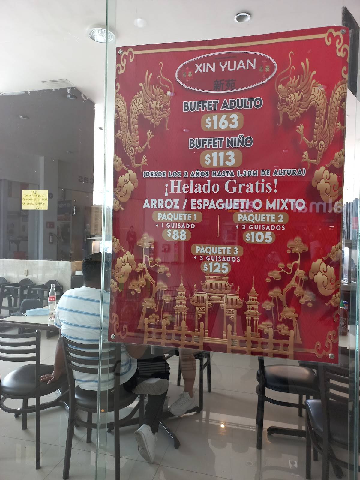 Carta del restaurante Xin Yuan, Cuautitlán Izcalli, Plaza Arkana Norte