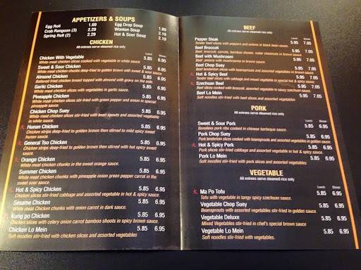 Menu at Ya Ya Kitchen restaurant, Perrysburg