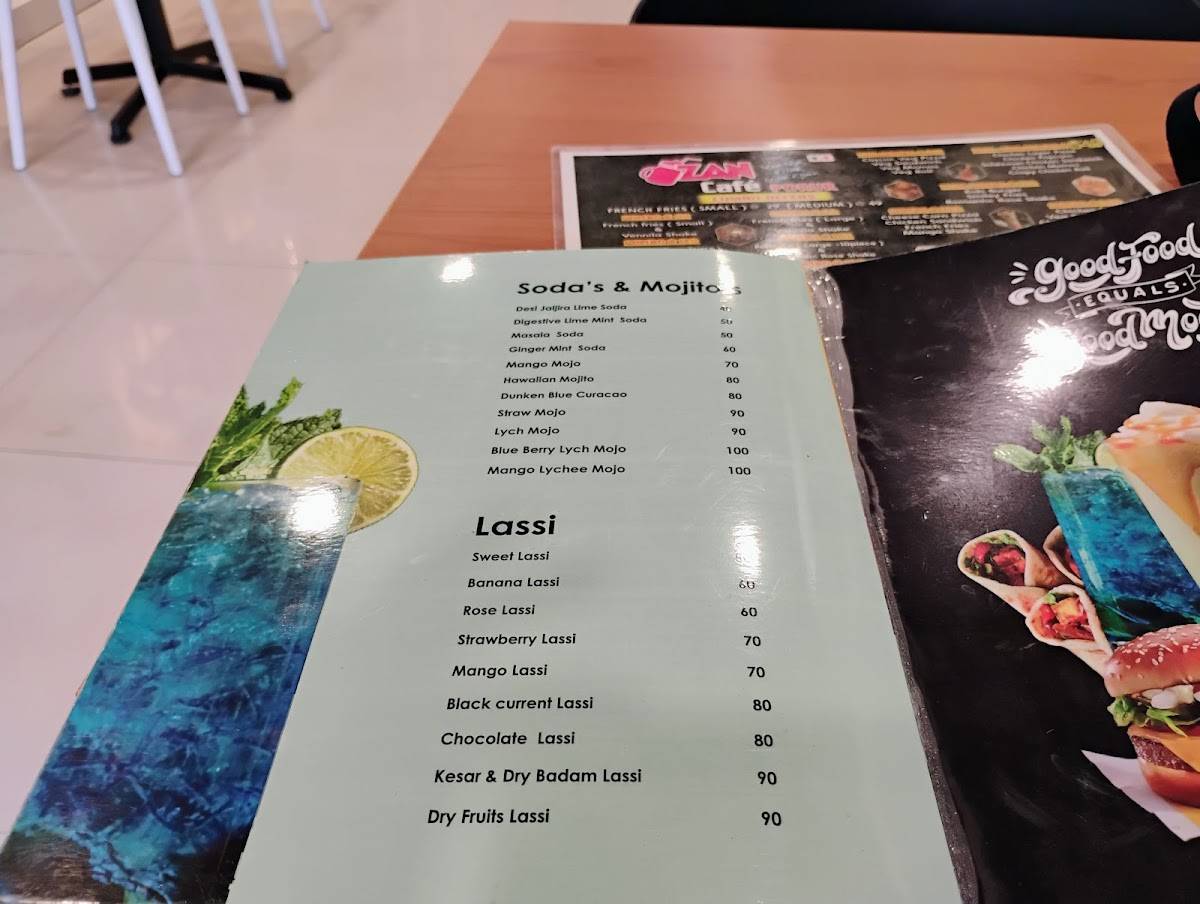 Menu at Zan cafe porur, Chennai