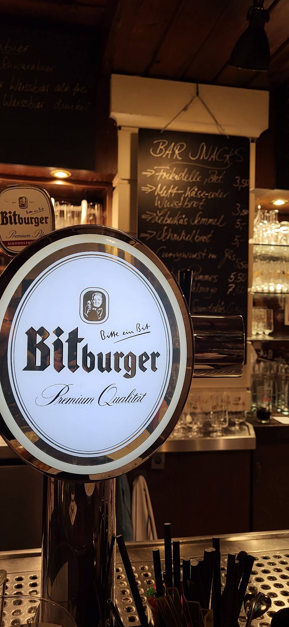 Speisekarte von Zum Bitburger pub & Bar, Frankfurt am Main
