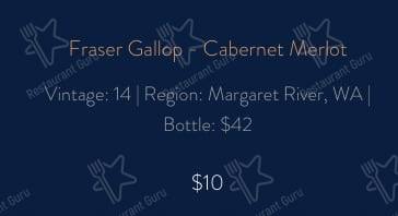 Menu at Percy Flint pub & bar, South Fremantle