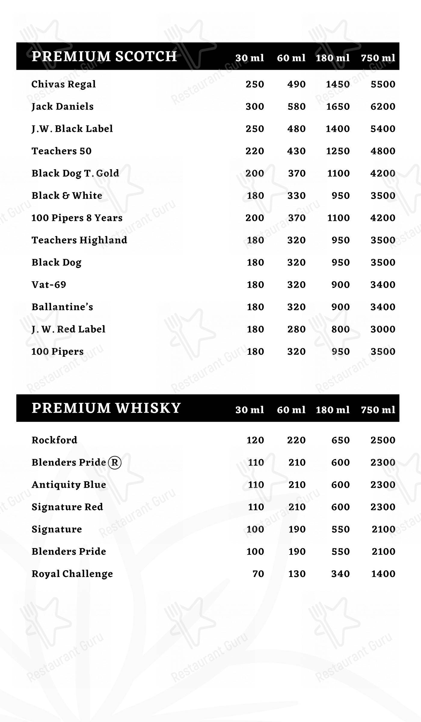 Menu at Classio - Family Restaurant & Bar, Pimpri-Chinchwad
