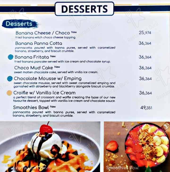 Menu at Marka Coffee & Kitchen cafe, Bandung, Jl. Talaga Bodas No.32