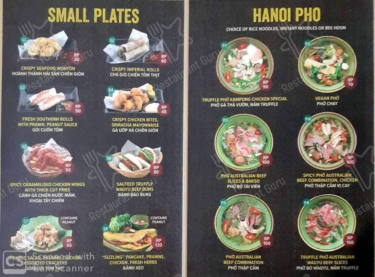 Menu at NamNam Noodle Bar, Mengwi, Petitenget St No.110 - 111