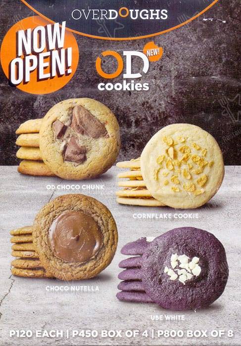 Carta del postres Elait + Overdoughs, Taguig